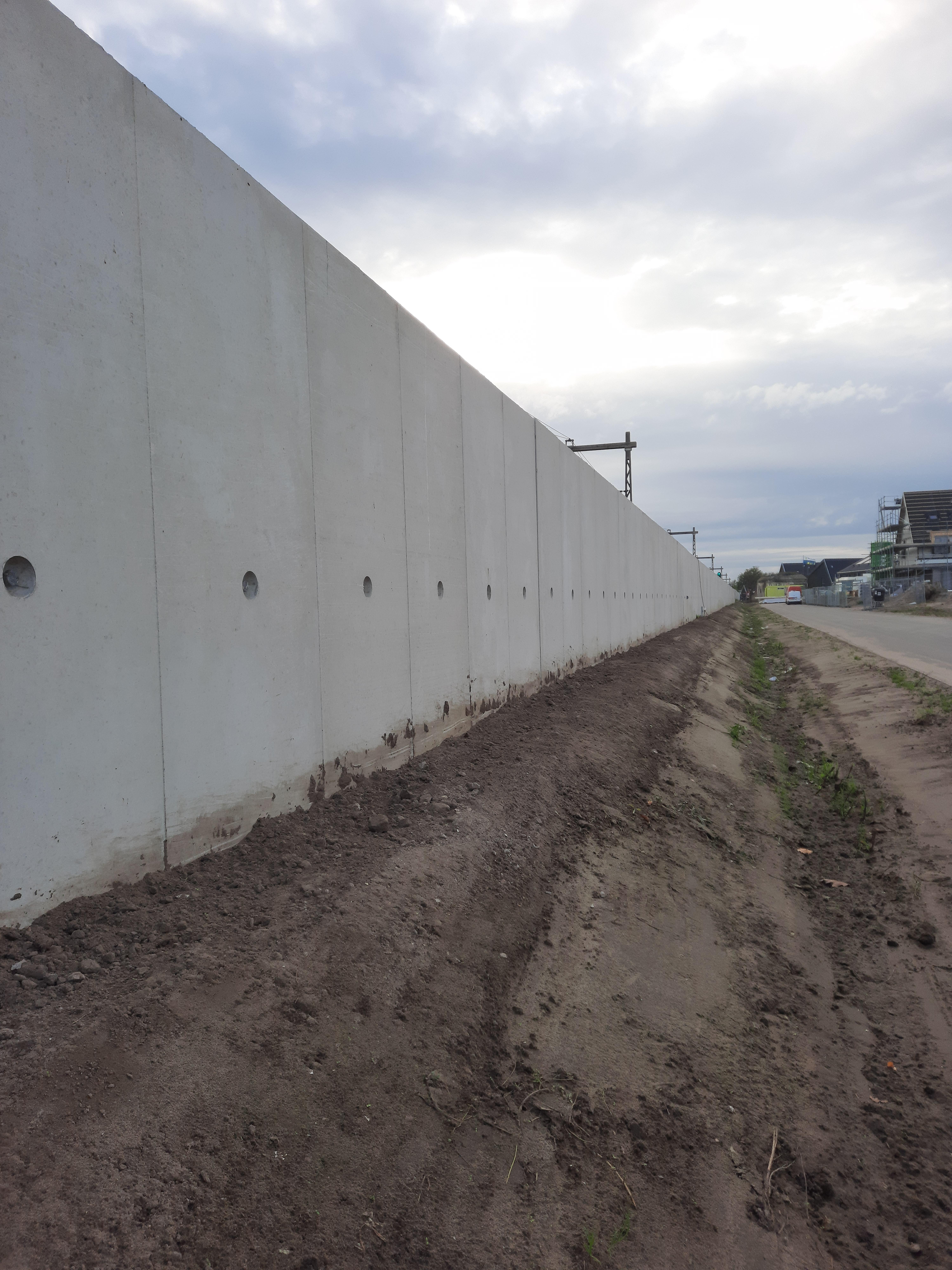 Geluidswanden met elementen van Kemper | Kemper Beton B.V.